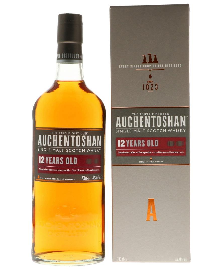 Auchentoshan 12 Years Old, in gift box, 0.7 L ( Очентошен 12 лет в ...